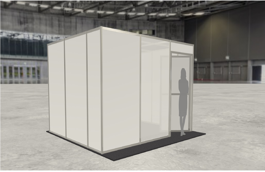 We Build temporary structures for medical facilities